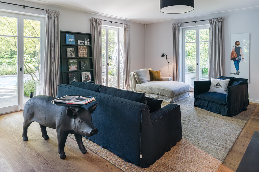 Ausgestaltung einer Villa im Großraum Frankfurt von Andrea Busch ...