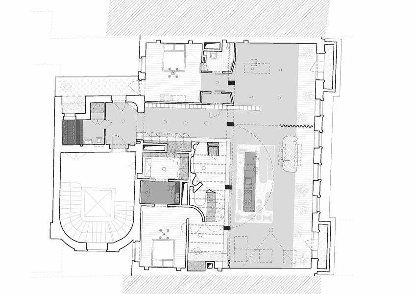 Atelierwohnung in Prag von Tereza Porybná und Objektor Architekti ...